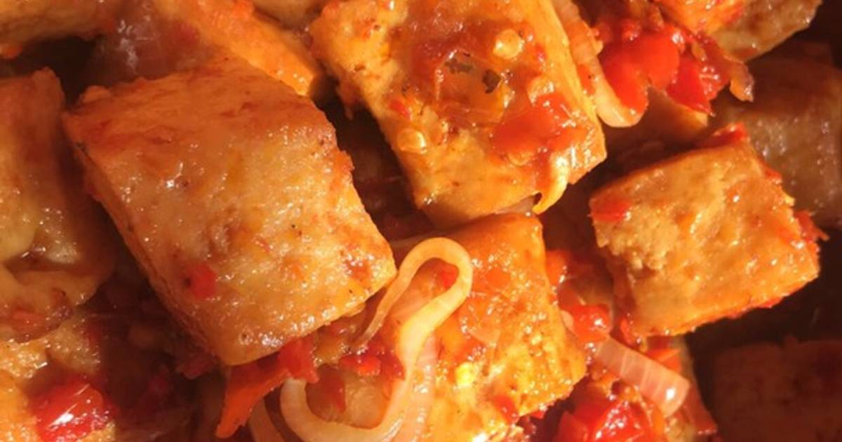 Peppered Tofu Recipe by asmau wasagu - Cookpad