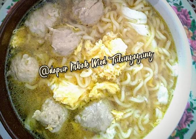 Resep Mie Rebus Rasa Soto Kopyok Telur Topping Bakso (115) oleh Dapur Mbak Wied Tulungagung ...