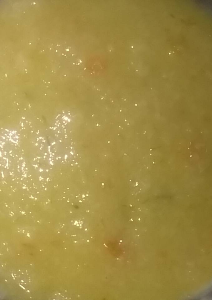 Resep Bubur saring nasi wortel dan kentang (isian pastel) oleh dina ...