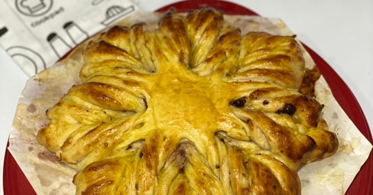 Resep Star Bread Bahan Sederhana No Mikser Oven Tangkring oleh Siswaty ...