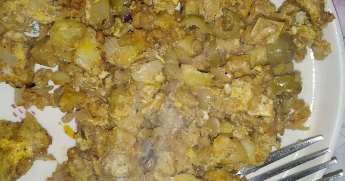 Revuelto vegetariana - 81 recetas caseras- Cookpad