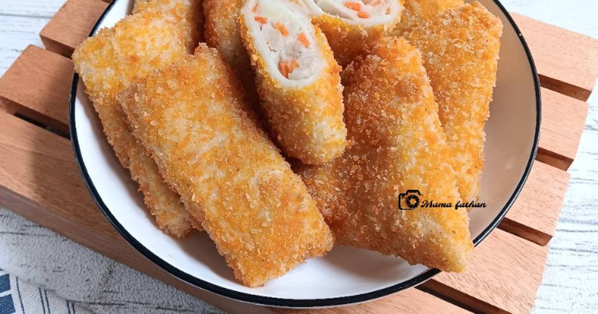 Resep risol sayuran renyah dengan isian lembut