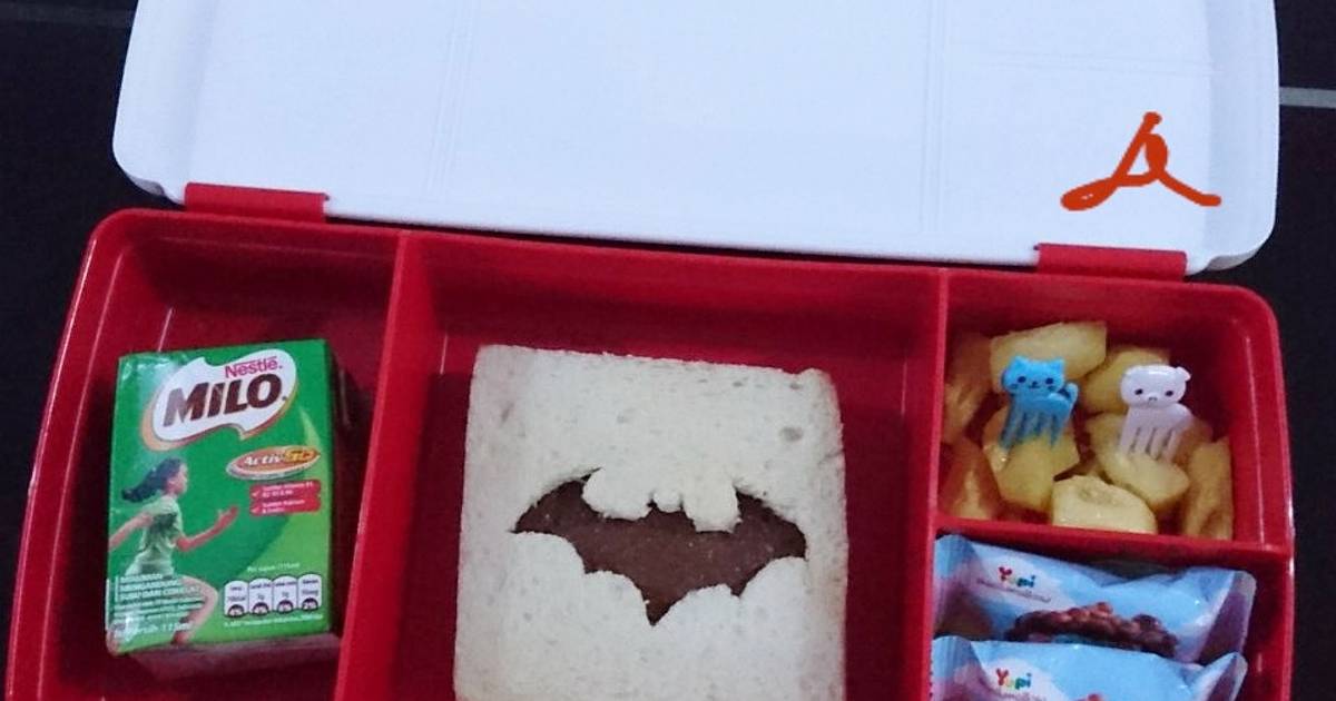 Resep Batman chococheese sandwich oleh Aileen Kowaas - Cookpad