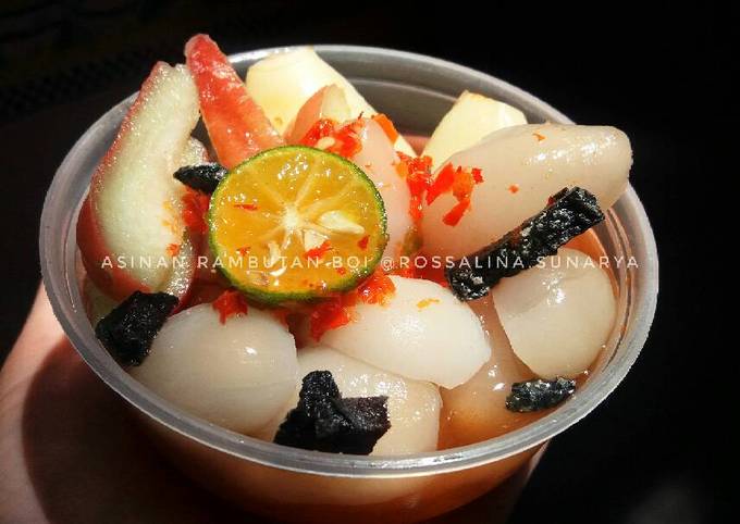 Resep Asinan Rambutan Kiamboi oleh Cha - Cookpad