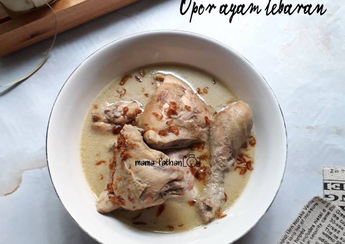 Resep Opor Ayam Lebaran Oleh Mama Fathan Cookpad
