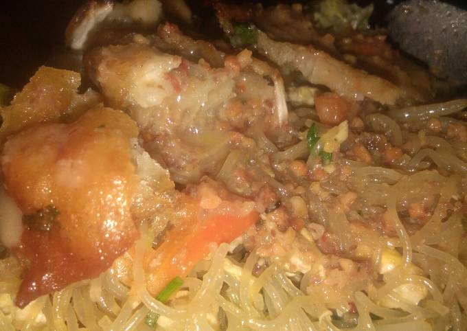 Resep Mie Hun Siram Bumbu Pecel oleh Marizka Amalia - Cookpad