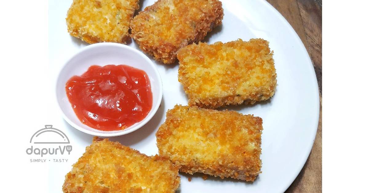 Resep NUGGET TAHU bumbu simple & TIPS Nugget TIDAK BASAH/BERAIR oleh ...