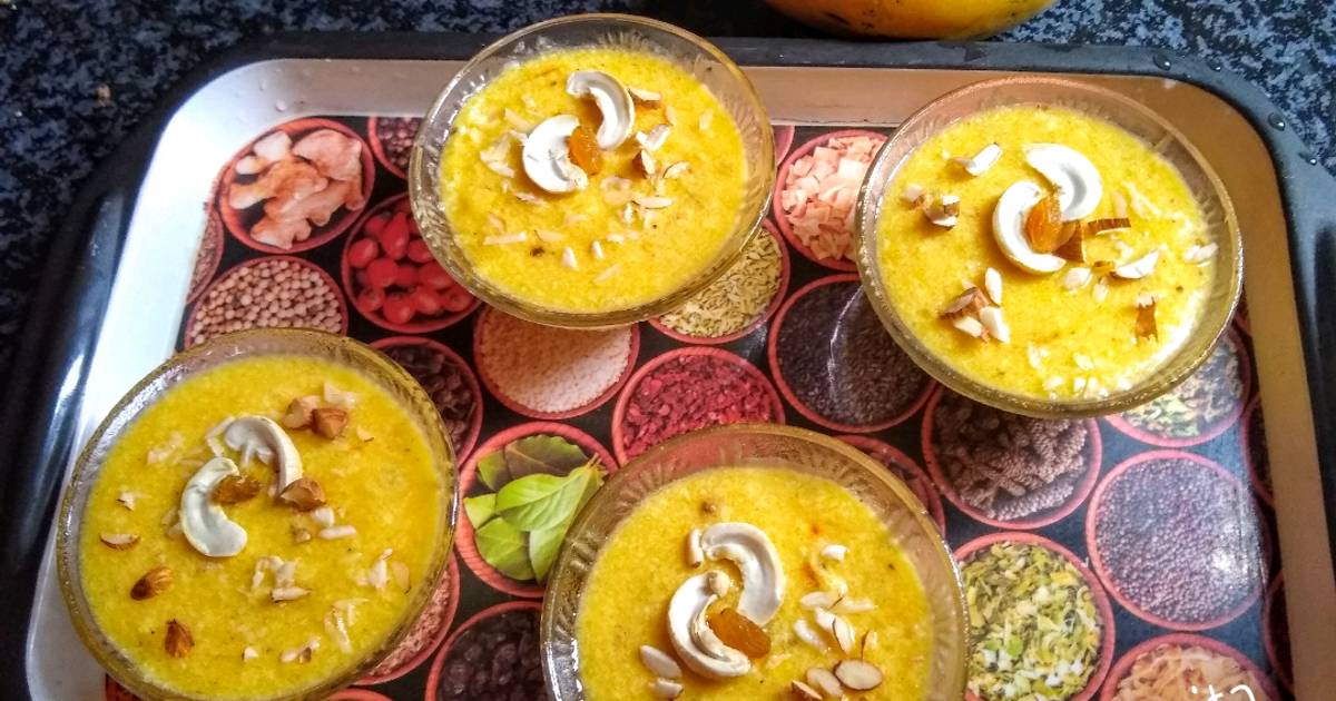 Mango Milk Kheer Recipe by Dr.Madhumita Mishra - Cookpad