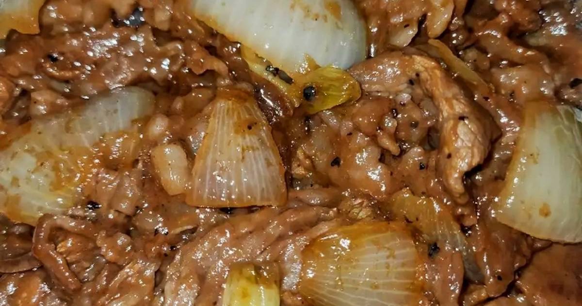 Resep #199 Beef Black Pepper oleh Alea's kitchen 168 - Cookpad
