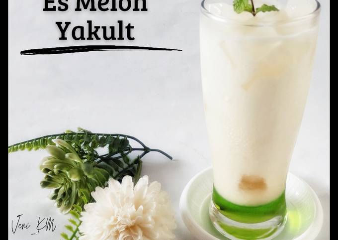 Resep Es Melon Yakult oleh Veni KM - Cookpad
