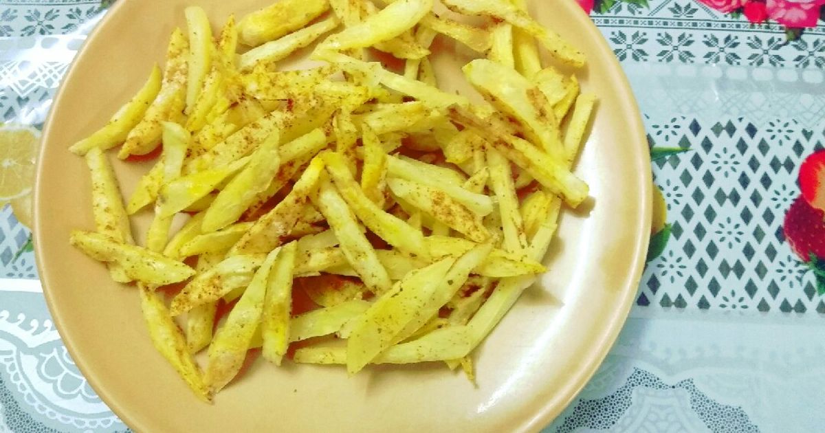 Rj Special French Fries In Microwave Recipe by Rina Joshi - Cookpad