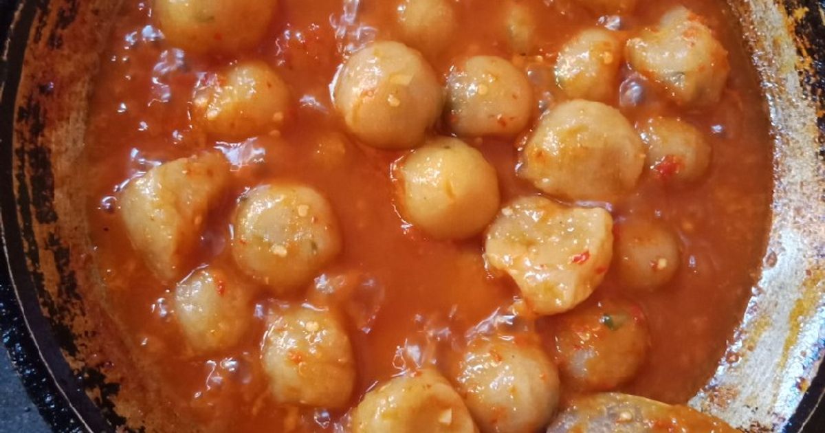 24 resep cilok pentol mercon enak dan mudah - Cookpad