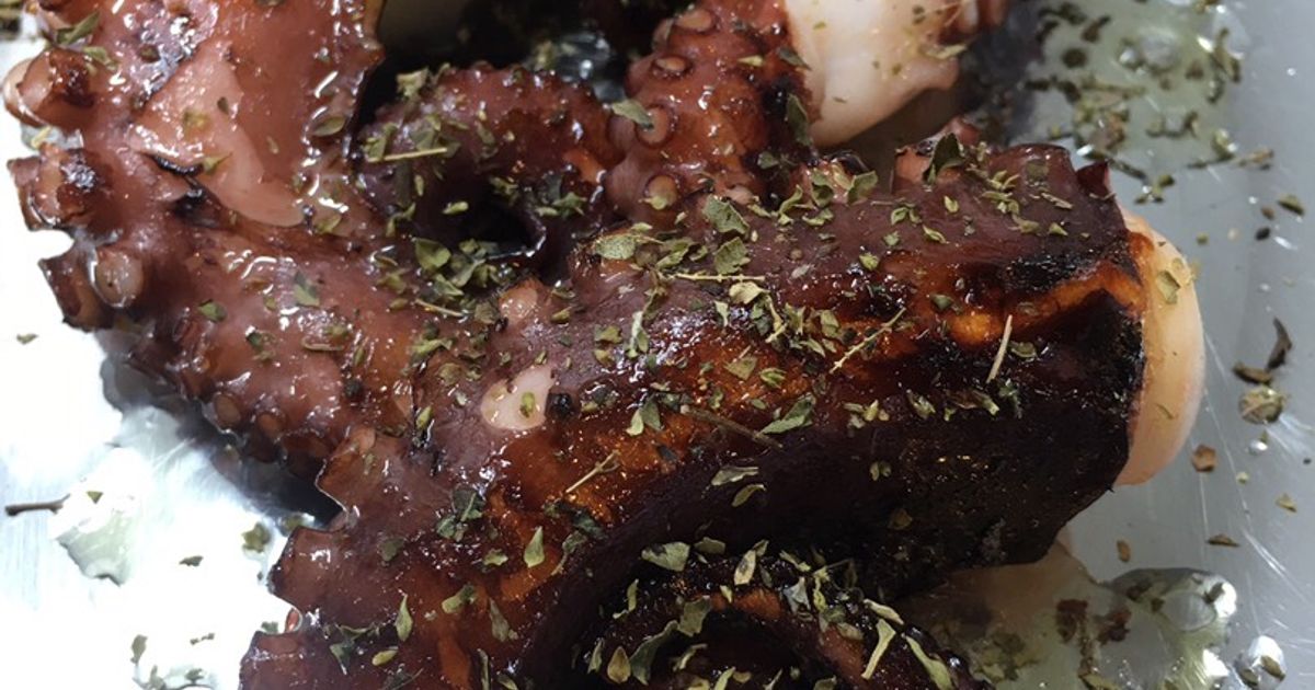 Grilled Octopus Home Recipes - Cookpad