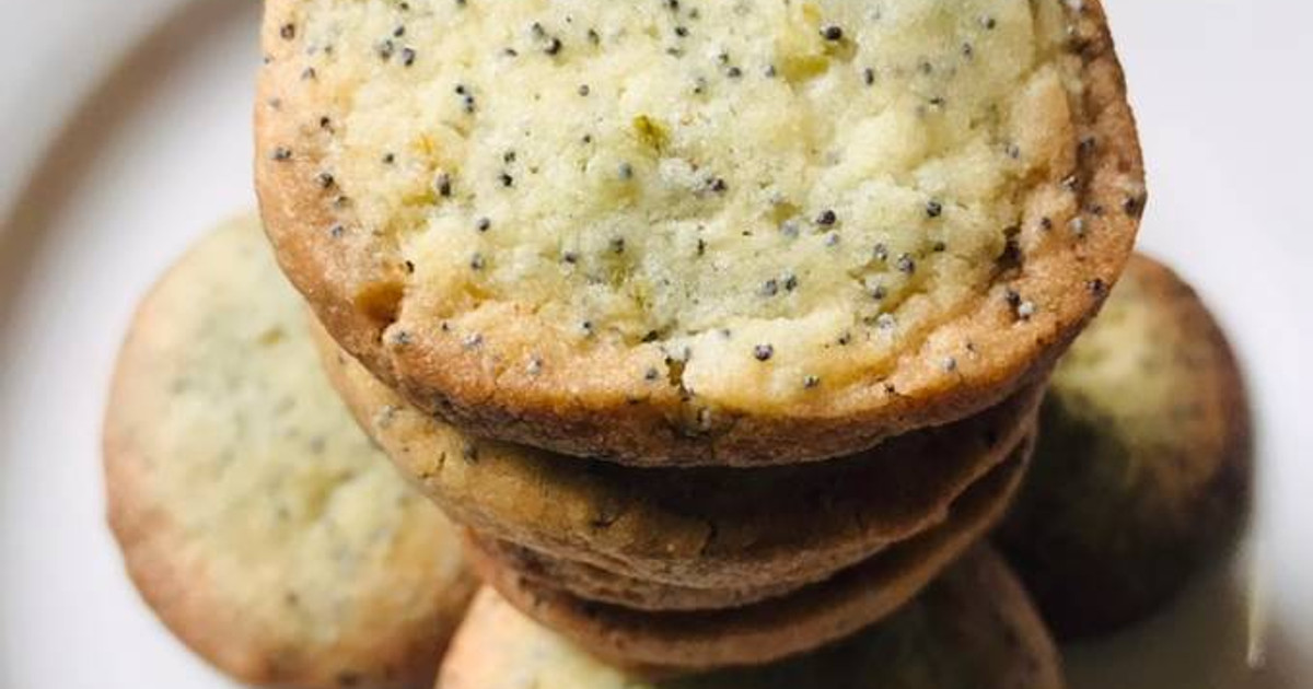 Cookies με λεμόνι και παπαρουνόσπορο Συνταγή από τον/την Cookpad Greece - Cookpad