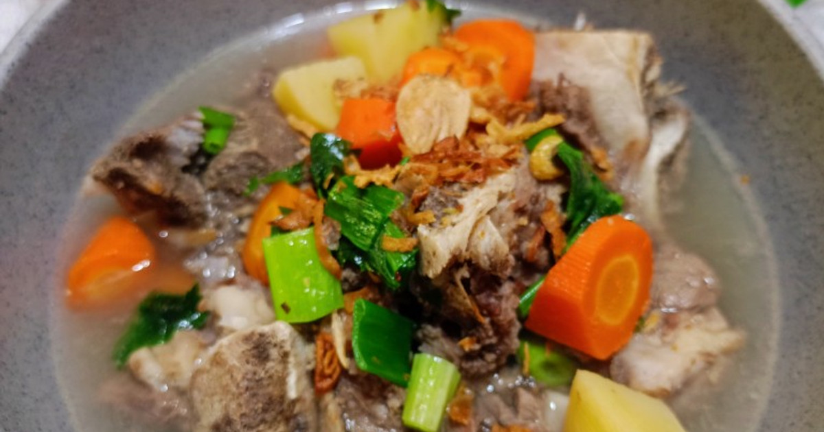 Resep Sop Tulang Sapi oleh tommy wiriadi putra - Cookpad