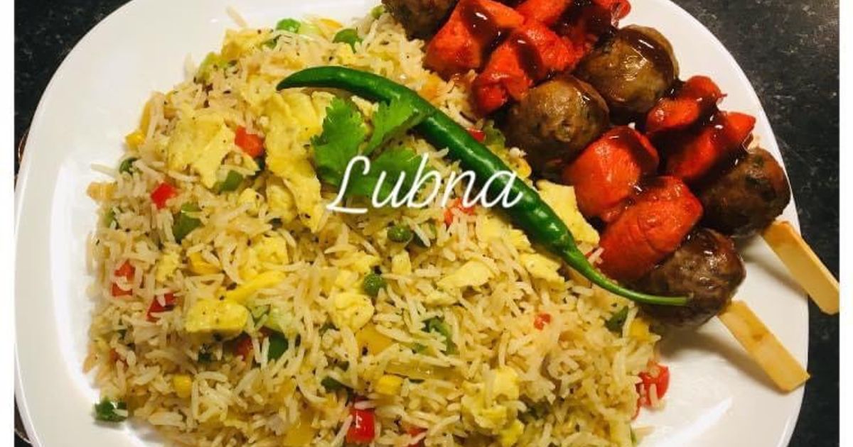 Egg Fried Rice Recipe by Lubna’s Kitchen - Cookpad