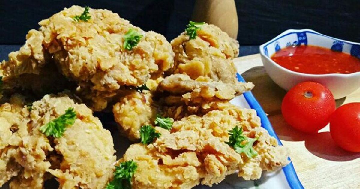 Resep Crispylicious Fried Chicken 🐔 || Cfc Homemade oleh Keko Risti ...