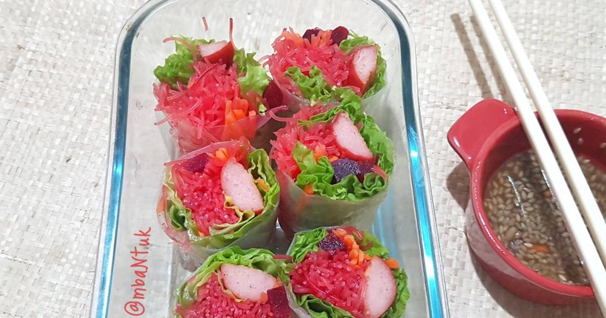 210 resep salad roll enak dan mudah - Cookpad