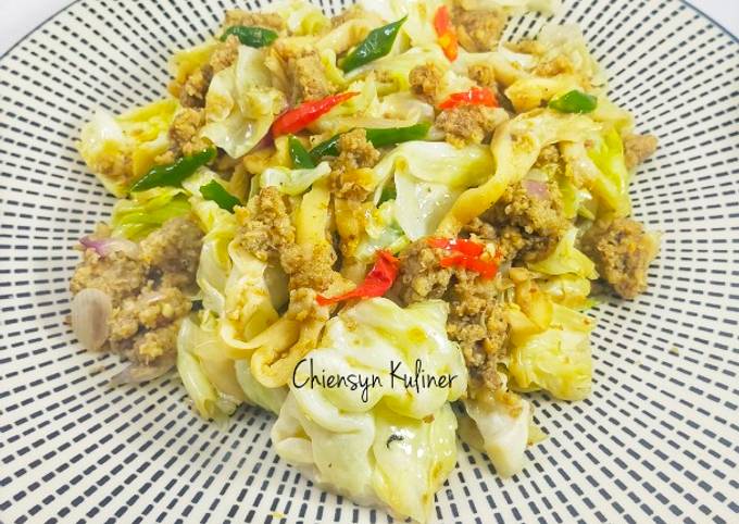 Resep Tumis Jamur Kubis Oncom oleh Chiensyn Kuliner - Cookpad