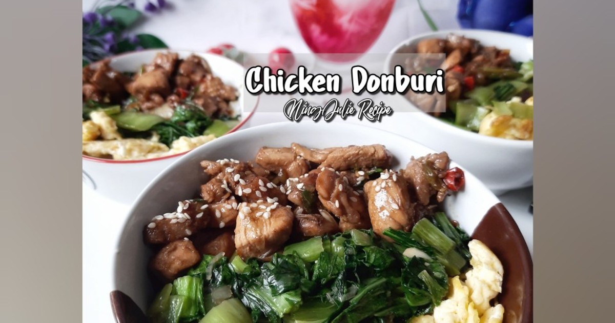 Resep Chicken Donburi (Teriyaki) oleh Julie Kustianingsih - Cookpad