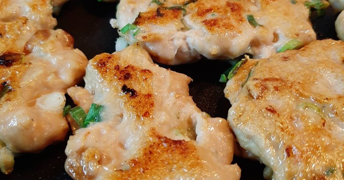 Resep 19) Hamburg Chicken ala Chef Shandy Dee oleh dewi hapsari - Cookpad