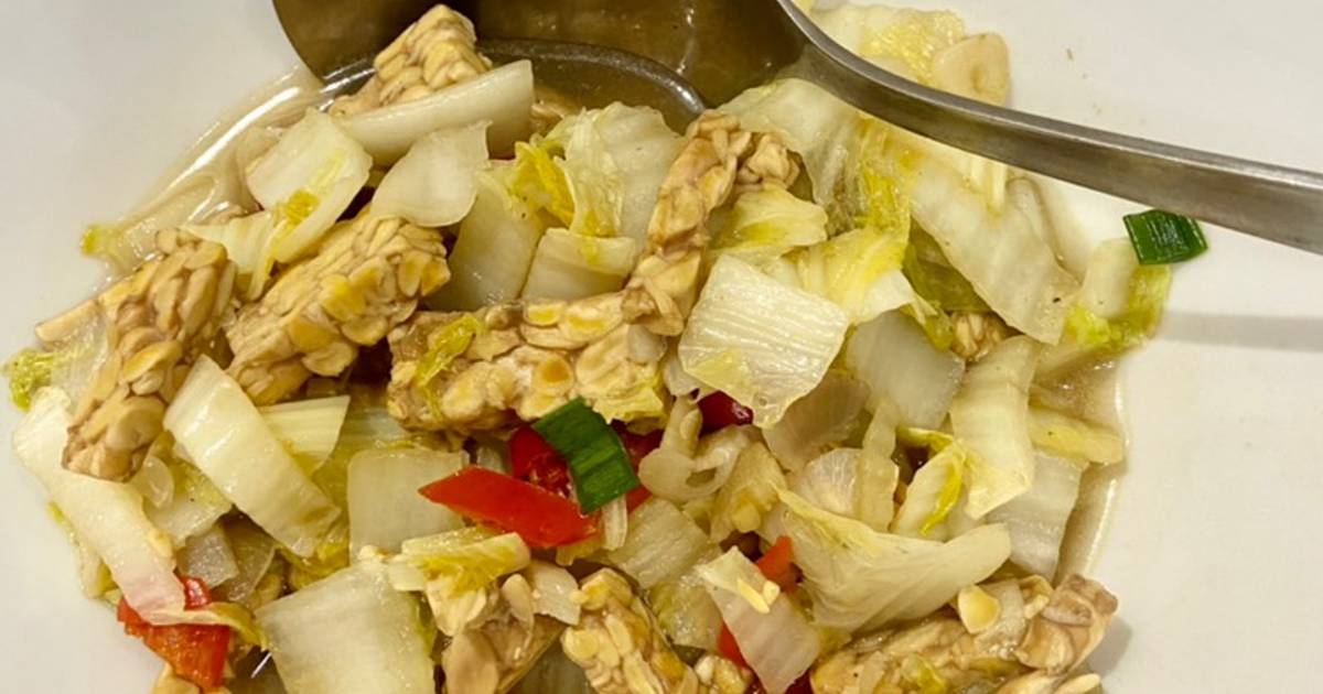 149 resep tumis tempe sawi putih enak dan sederhana ala rumahan - Cookpad