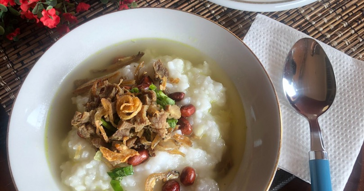 Resep Bubur Daging Sapi Pontianak oleh Kiki Fhatria - Cookpad