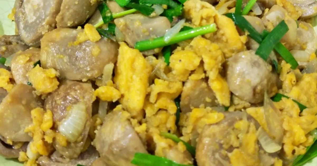 Resep Jamur Merang Tumis Telur oleh Shandjieta Kitchen - Cookpad