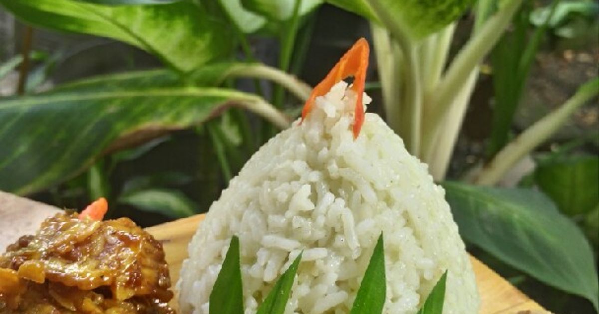 Resep Sego Ijo (Nasi Hijau) oleh Arina Pramudita - Cookpad