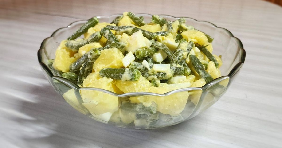 Ensalada De Chaucha, Papa Y Huevo Receta de ⊹⊱ 𝔾𝕚 ⊰⊹