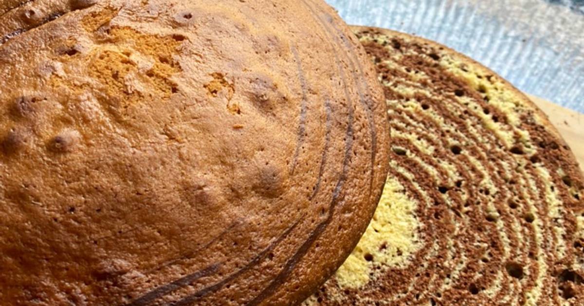 Torta marmolada Receta de Ariana Gómez- Cookpad