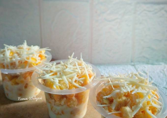 Resep Jasuke Creamy (Jagung Susu Keju) oleh Nanan Wahyuni - Cookpad