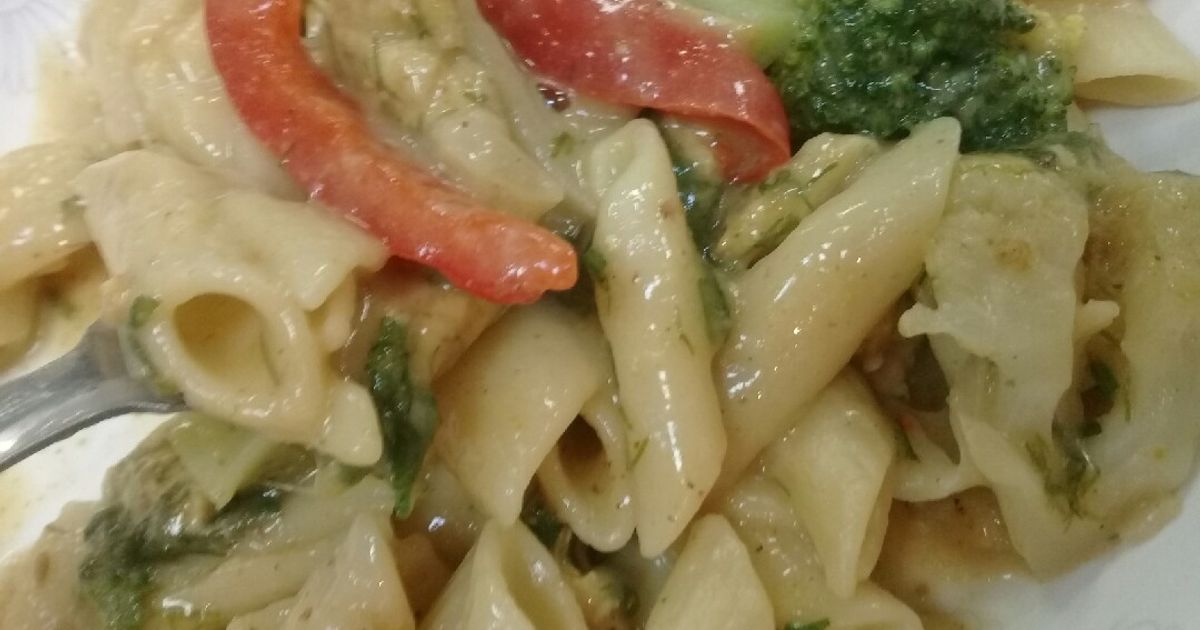 Creamy Macarona With Chicken (My Own Version) Recipe by Gracious Kitchen