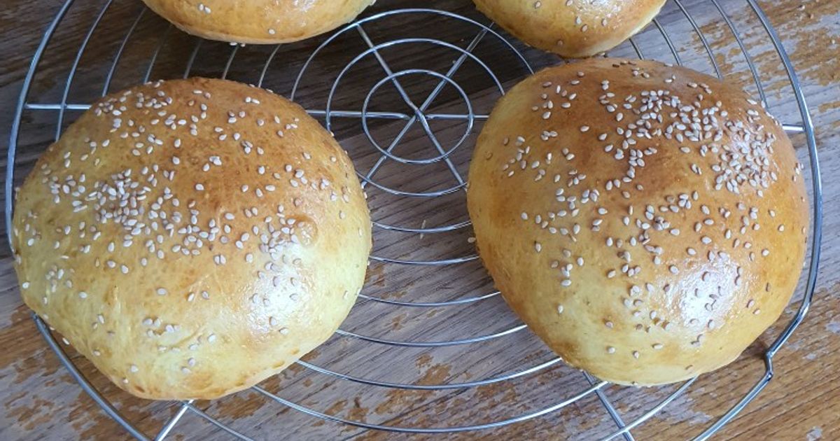 Buns Pour Burger Maison de Marmousse - Cookpad