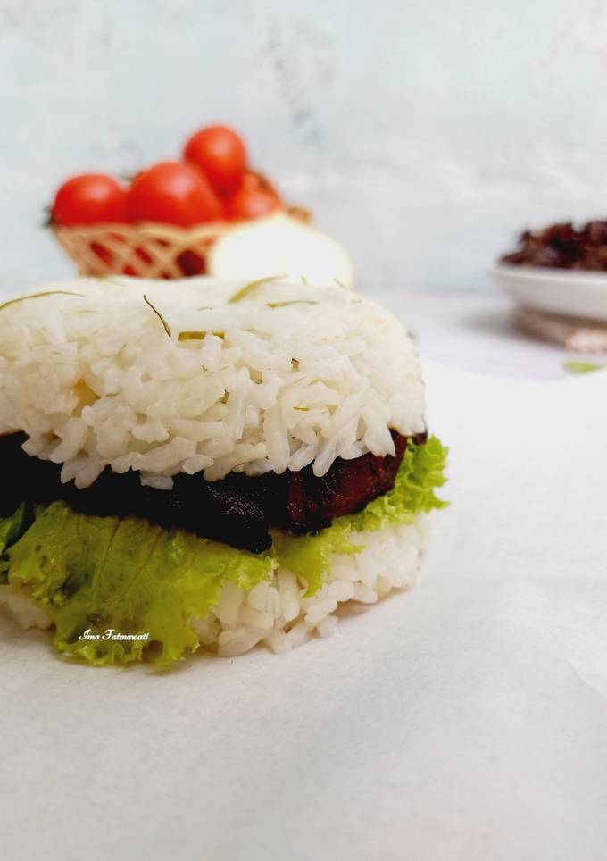 Resep Sego cokot/nasi burger daun jeruk oleh Ima Fatmawati - Cookpad