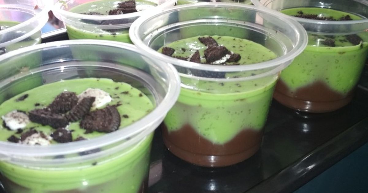 Resep fla pudding oreo rumahan enak dan mudah - Cookpad