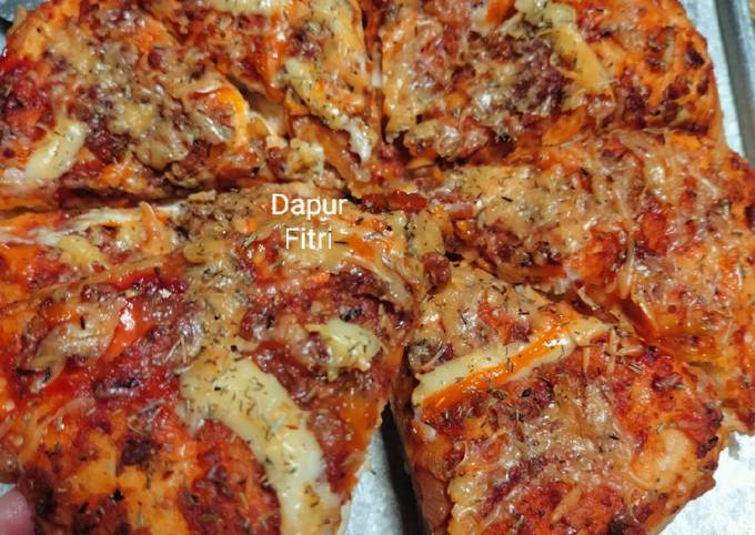 Resep Pizza Sayur Mayo #Dapur Fitri oleh Dapur Fitri 82 - Cookpad