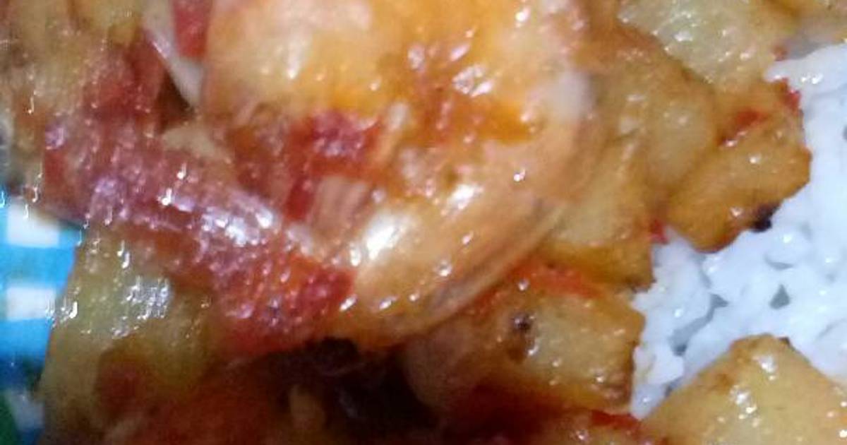 Resep Balado kentang udang cihuy ala mami yuuki oleh Thebby Raditiani ...