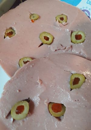Olive Loaf Luncheon Meat Recipe By Skunkmonkey101