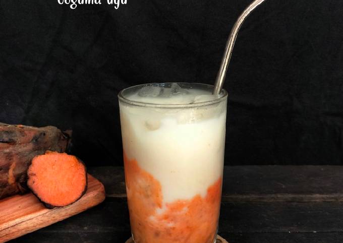 Resep Goguma Uyu / Sweet Potato Latte oleh Elys Diana - Cookpad