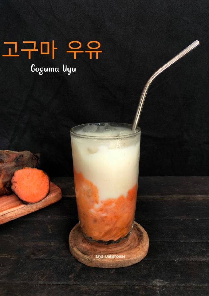 Resep Goguma Uyu / Sweet Potato Latte oleh Elys Diana - Cookpad