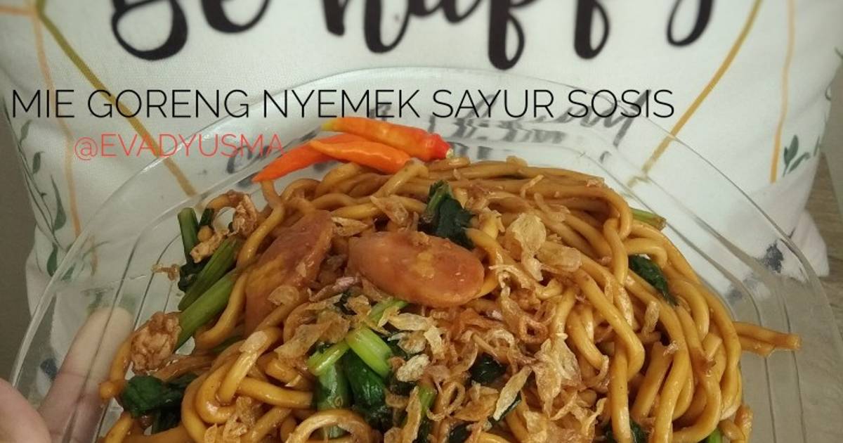 Resep Mie goreng nyemek oleh Eva D.yusmaindah - Cookpad