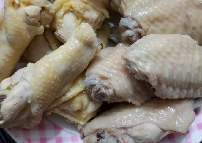 Cold Served White Chicken Wings 白雲雞翼 Recipe by LazyCook_HK - Cookpad