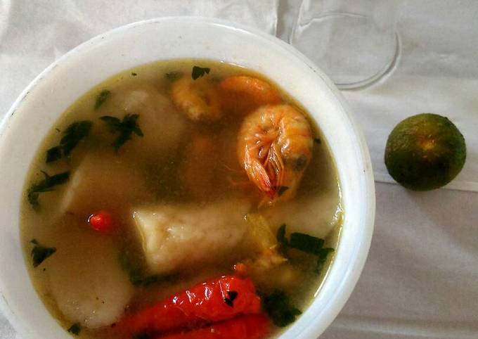 Resep Bakwan Kuah Bangka oleh VrA Nk - Cookpad