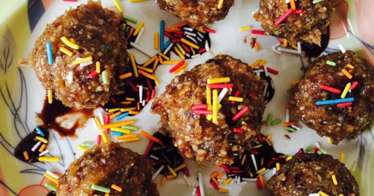 Dates dry fruits ladoo Recipe by Neha Nikul Raval - Cookpad