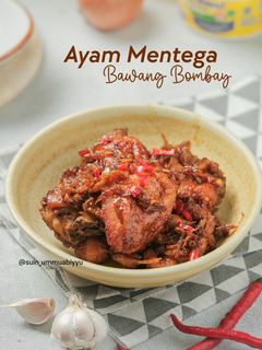 Resep Ayam Kecap Bawang Bombay oleh Saomi Mayhai - Cookpad