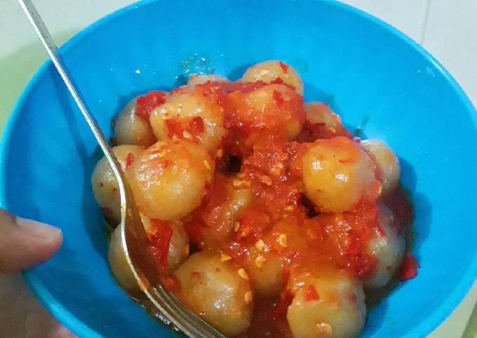 Resep Cilok Goang Kornet oleh Delis Fadhillah - Cookpad