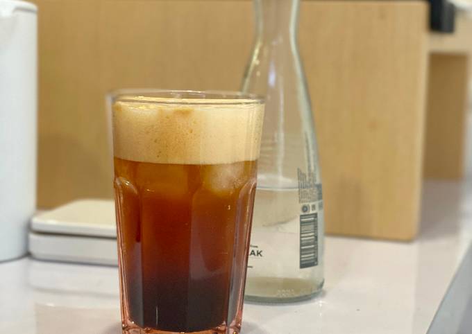 Resep Ice Sparkling Americano Coffee oleh Soegianto - Cookpad