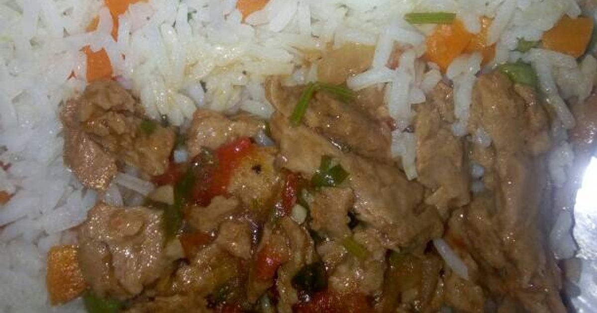 Sossi Stew With Rice Recipe by Phenny Aluoch - Cookpad