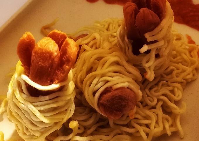 Resep Sosis Mie Gulung oleh Eriska dwi - Cookpad